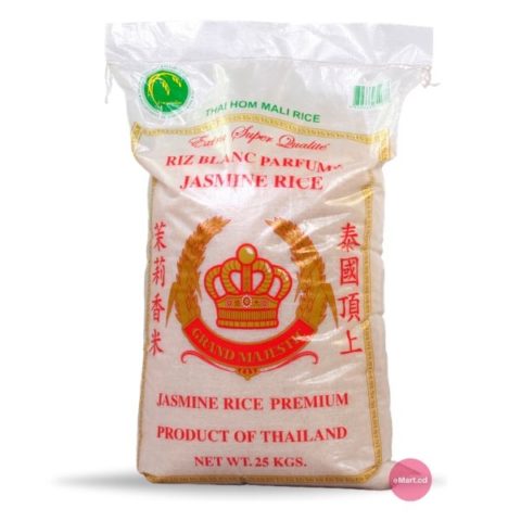 Grand Majestic Riz parfumé au jasmin 25kg disponible à Kinshasa - eMart.cd